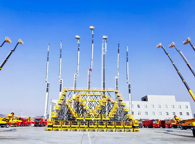 straight-arm aerial working platform